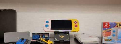 Nintendo switch lite с играми