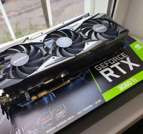 Видеокарта rtx 3060 ti inno3d ichill x4 Холодная