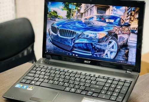 Ноутбук Acer 15,6/i3/GT 420M/8Gb/SSD/Гарантия