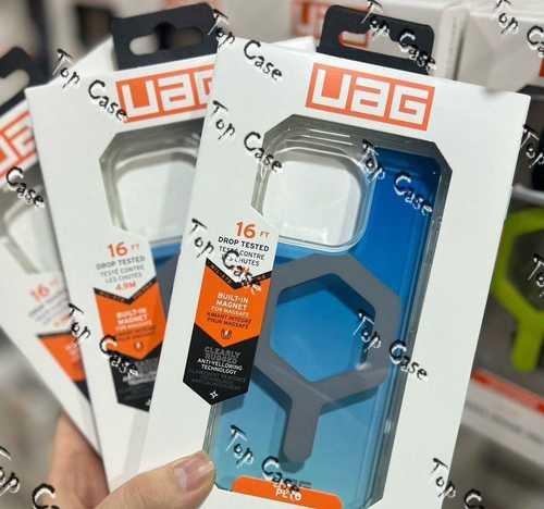 Чехол с Uag Plyo для iPhone 16 Pro Blue