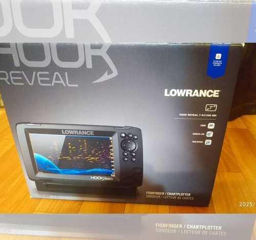 Эхолот lowrance hook reveal 7 83/200 HDI