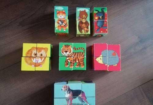 Кубики детские пакетом