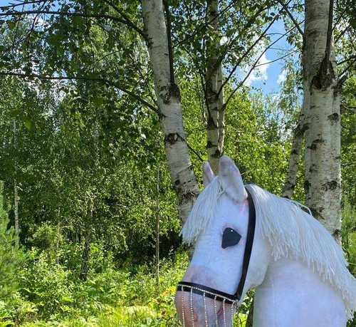 Лошадь на палке, хоббихорс, игрушка