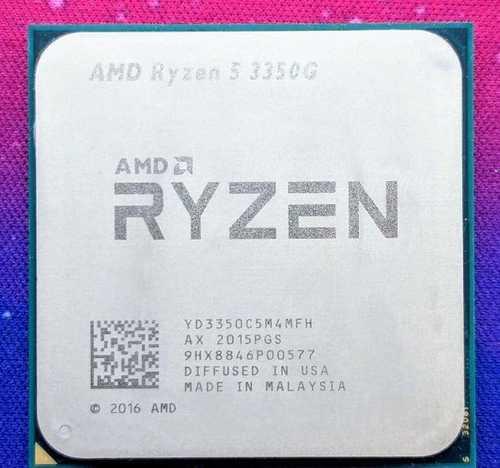 Процессор AMD Ryzen 5-3350G