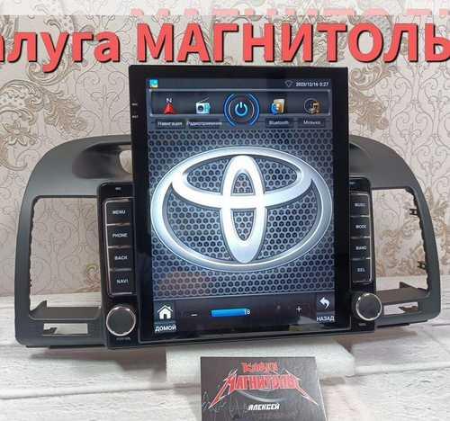 Магнитола Toyota Camry 5 XV30 андроид Tesla новая