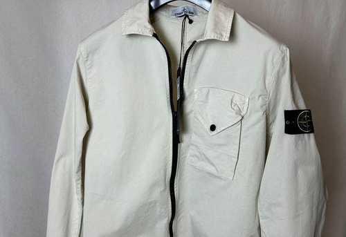 Stone Island Cream Overshirt оригинал