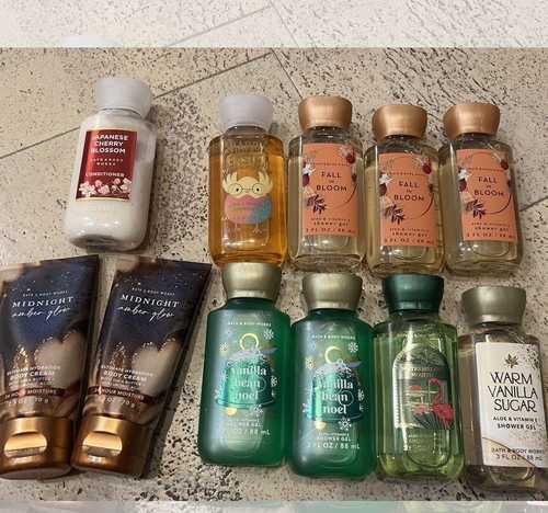 Bath and body works крем, лосьон гель, для душа