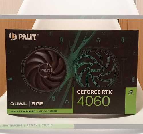 Видеокарта Palit GeForce RTX 4060 Dual NE64060019P