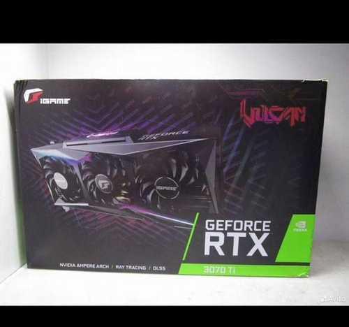 Видеокарта rtx 3070 ti colorful igame vulcan