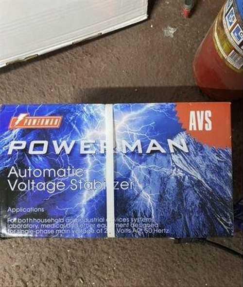 Новый Powerman стабилизатор
