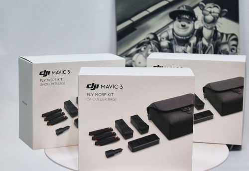 Dji mavic 3 fly more kit комплект батарей и сумка