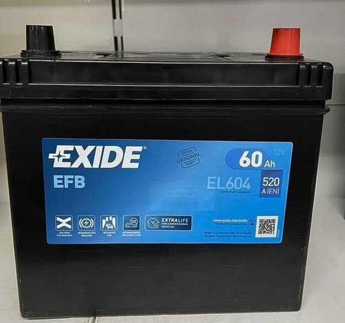 Купить аккумулятор 60 ач бу Exide с гарантией