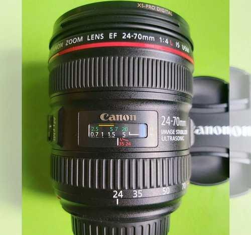 Объектив Canon EF 24-70mm f4 L IS USM