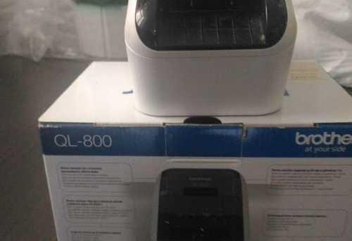 Принтер этикеток brother Ql-800