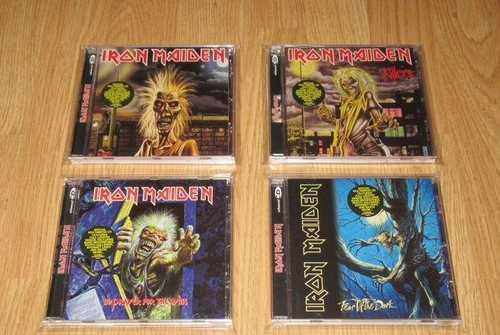 Iron maiden 4 CD фирм EU Heavy Metal