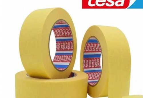 Малярная лента Tesa 53128 Yellow 100C 50м