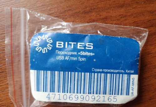 Переходник 5 bites microUSB - USB (мама)