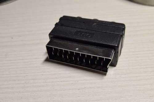 Переходник scart rca