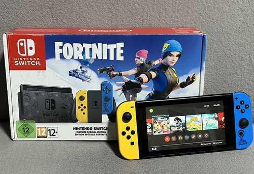 Nintendo Switch Fortnite Чип + 128Gb + Игры