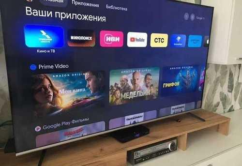 55" Телевизор LED TCL 55P737 серебристый