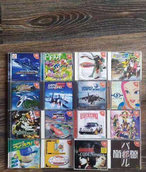 Лицензионные игры на Dreamcast (Japan)