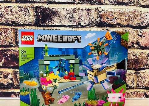 Конструктор lego Minecraft 21180 Битва со стражем