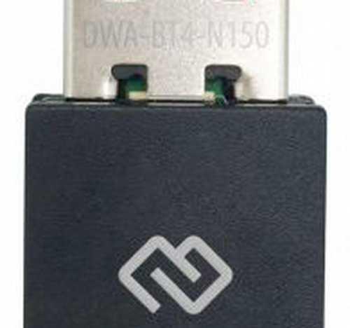 Сетевой адаптер WiFi + Bluetooth Digma DWA-BT4-N150 USB 2.0