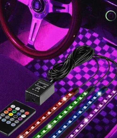 RGB подсветка салона