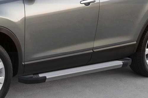 Подножки боковые пороги Hyundai ix35 Restyling, 20