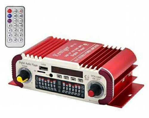 Усилитель звука Kentiger HY-V6 c радио и mp3