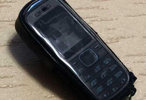Чехол для Nokia 1200/1208/1209 кожаный