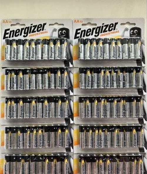 Батарейки energizer AA 10 штук