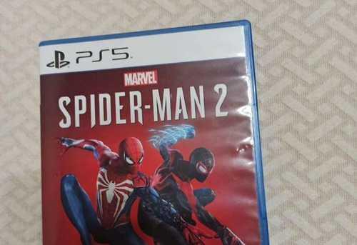 Диск Spider man 2 PS5 (русская версия)