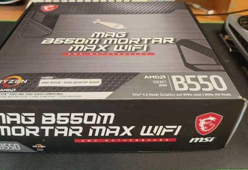 Msi mag b550m mortar max wifi