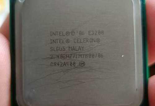 Intel Celeron E3200 LGA775 2400 мгц