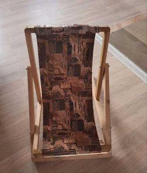 Кресло шезлонг для дачи