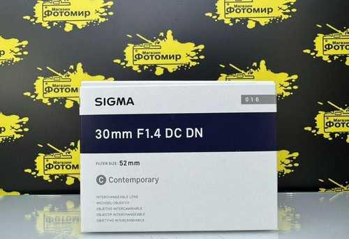 Sigma 30mm f/1.4 на Fujifilm новый