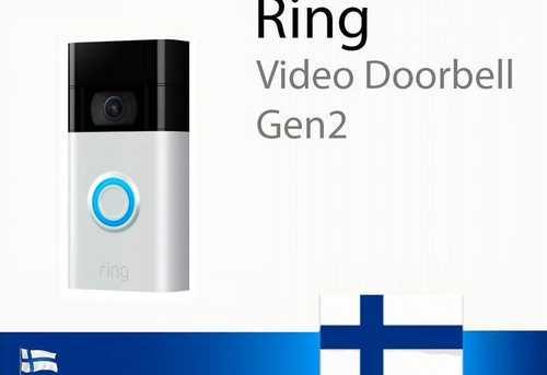 Видеодомофон Ring Video Doorbell Gen2 никель
