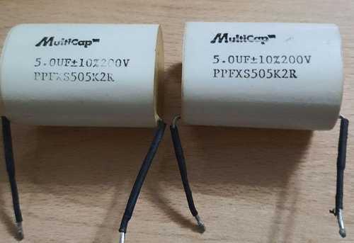 Фольговые конденсаторы Multicap ppfx 5uf