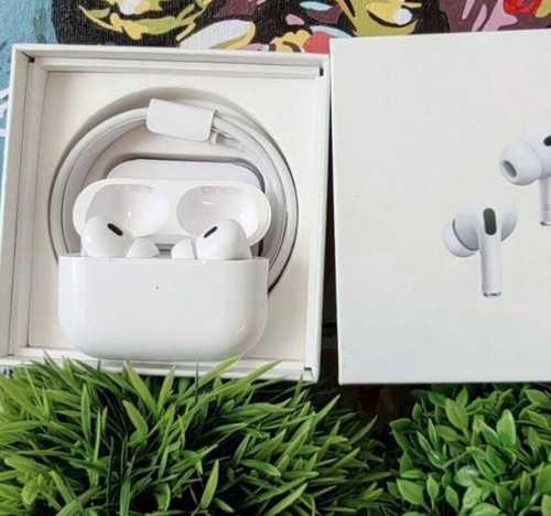 Новые беспроводные наушники Apple airpods pro 2 premium   чехол (Арт.16775)