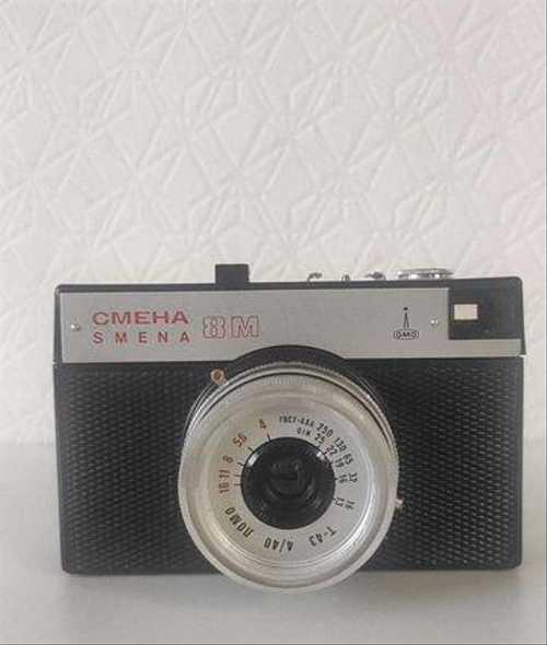 Плёночный фотоаппарат ломо смена smena 8M