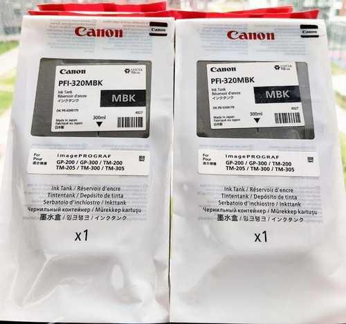 Картридж Canon PFI-320 MBK,BK оригинал