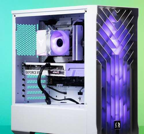 Игровой пк perfect257 RTX 4070 super 12GB NEW Ryzen 7 7700 Phanteks magniumgear NEO Air 2 White