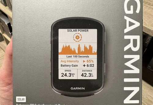 Велокомпьютер garmin edge 540 solar