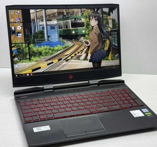 Игровой ноутбук HP Omen GTX 1650 i5 - 9300 8/128