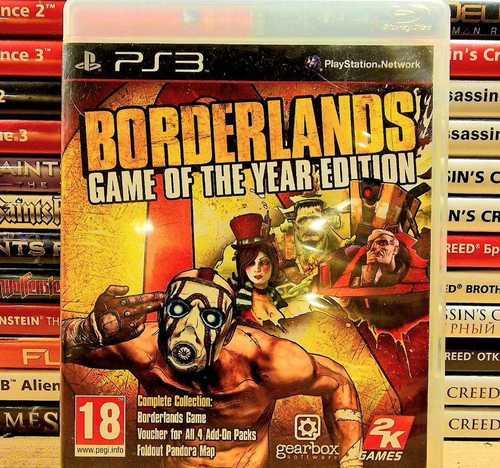 Borderlands Издание Игра Года PS3