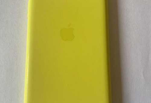 Чехол на iPhone 11, желтый, оригинальный