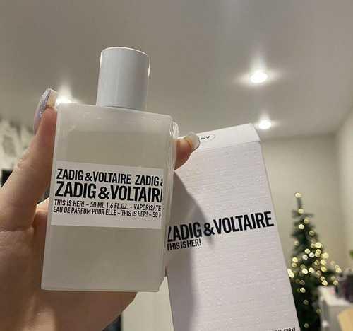 Духи zadig voltaire this is her 50 мл