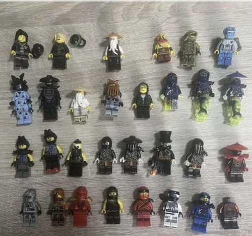 Lego ninjago минифигурки