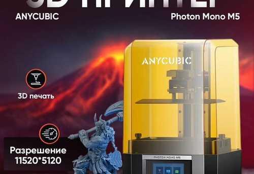 3Д принтер anycubic Photon Mono M5 12K полимерный